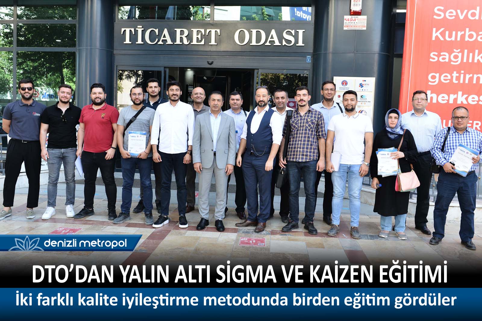 DTO’DAN YALIN ALTI SİGMA VE KAİZEN EĞİTİ... - DENİZLİ METROPOL DTO’DAN YALIN ALTI SİGMA VE KAİZEN EĞİTİ... - DENİZLİ METROPOL